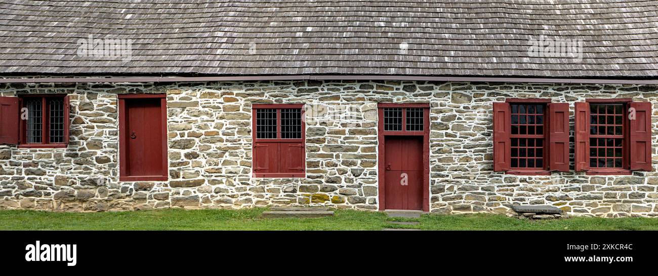 window and door details in stone home (old historic architecture from ...