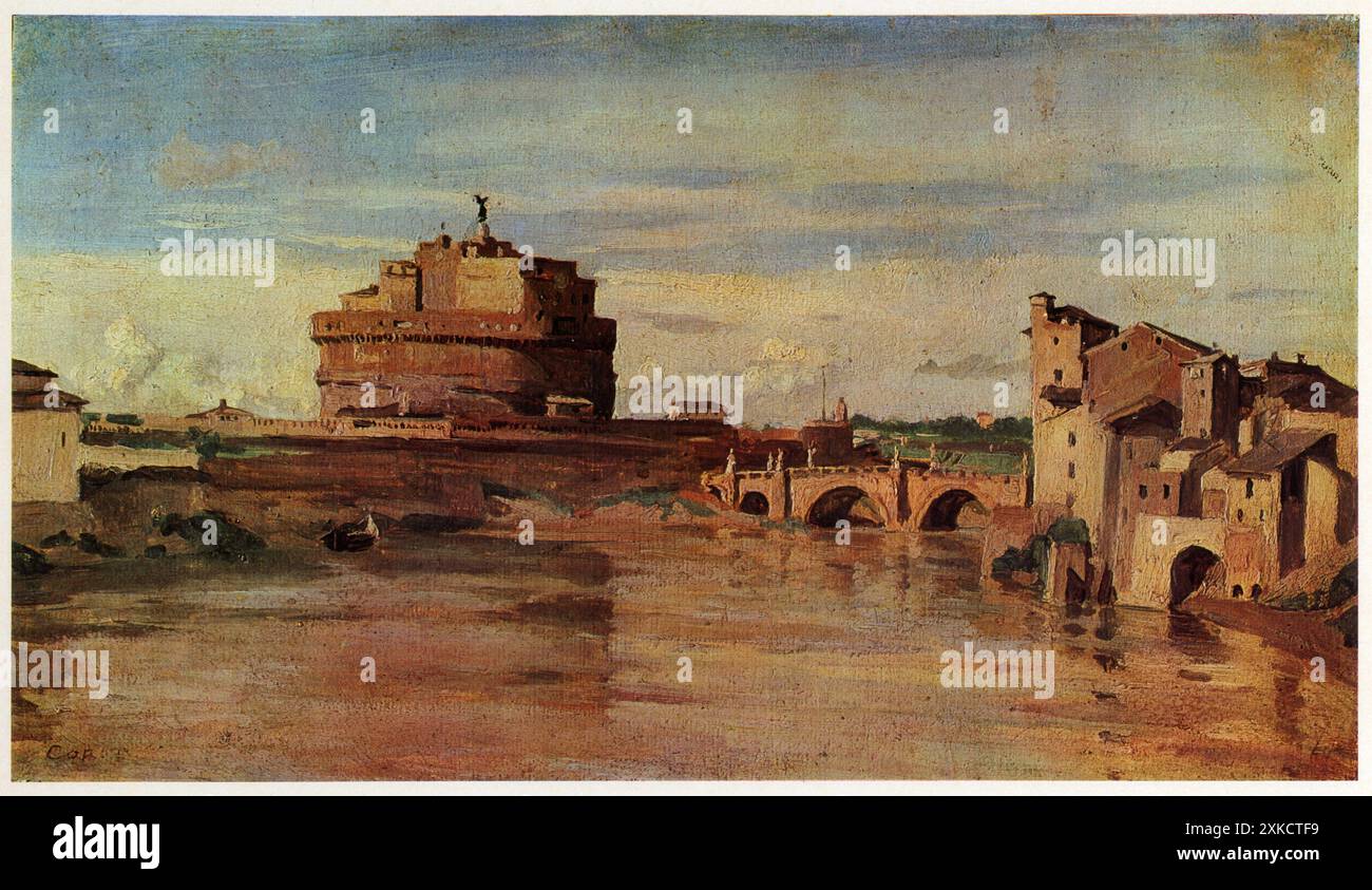 Jean baptiste camille corot rome hi-res stock photography and images ...