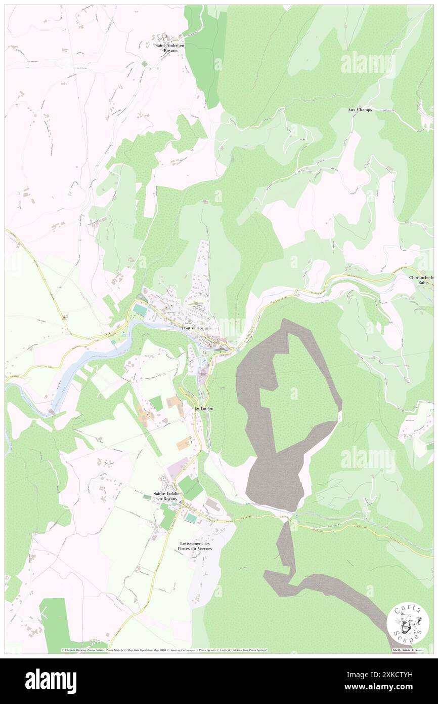 Pont-en-Royans, Isère, FR, France, Auvergne-Rhône-Alpes, N 45 3' 47 ...