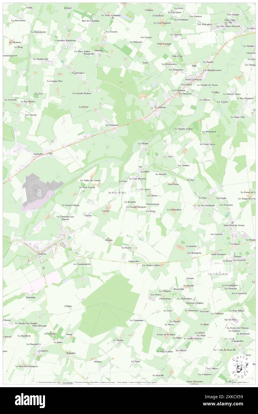 Castillon, Calvados, FR, France, Normandy, N 49 12' 11'', S 0 47' 49 ...