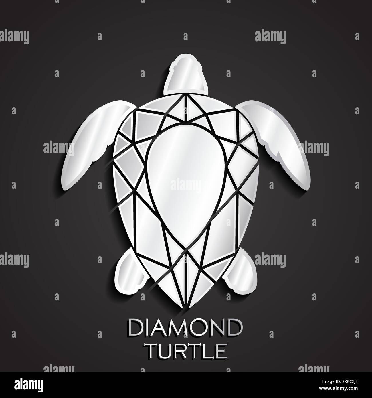 Black diamond logo hi-res stock photography and images - Alamy
