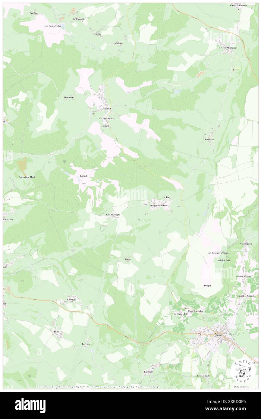Aubigny-la-Ronce, Cote d'Or, FR, France, Bourgogne-Franche-Comté, N 46 ...
