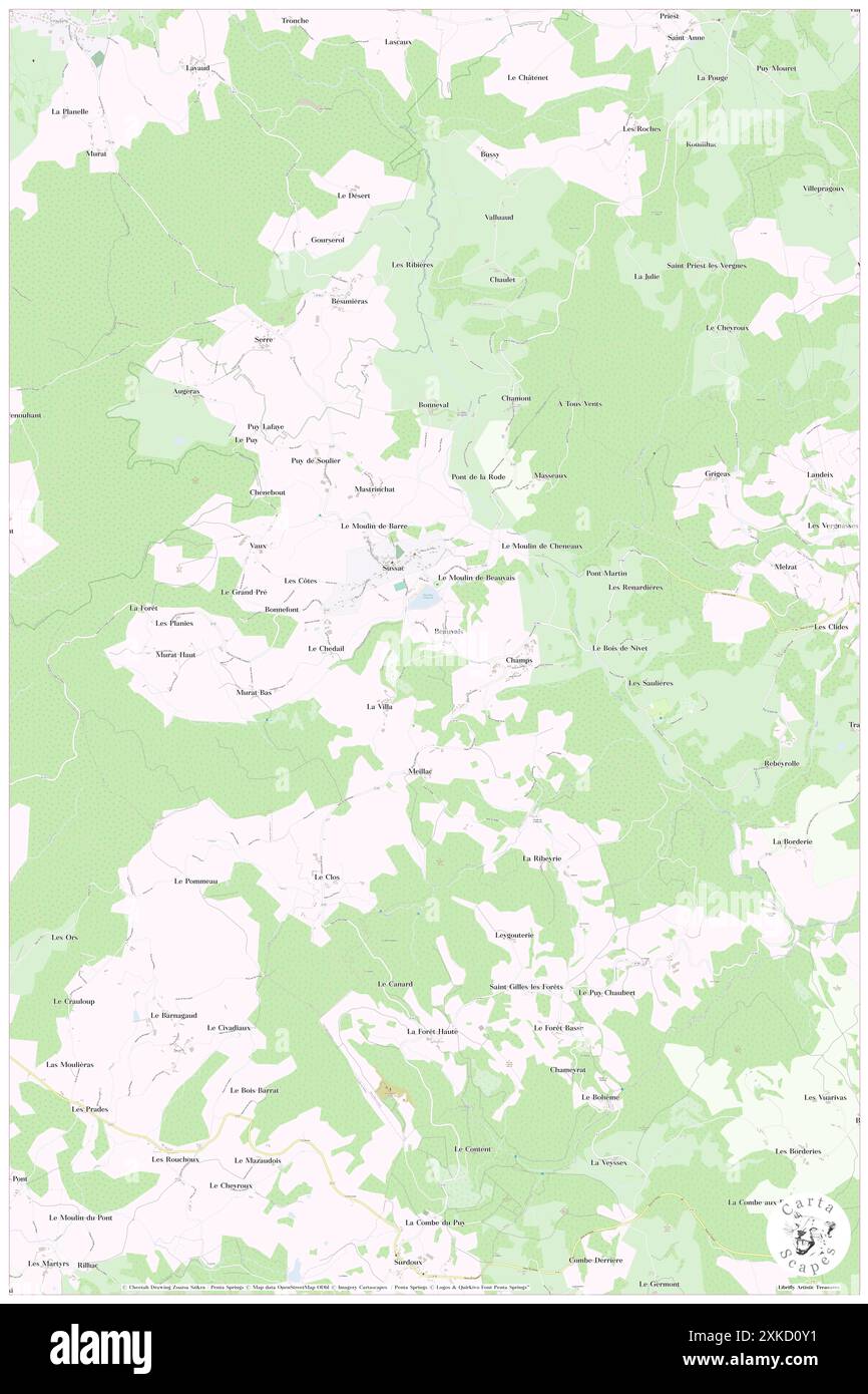 Sussac, Haute-Vienne, FR, France, Nouvelle-Aquitaine, N 45 39' 50'', N ...