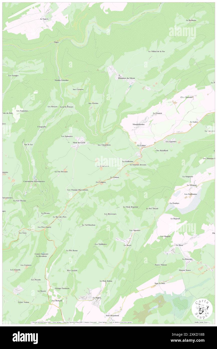 Mont-de-Laval, Doubs, FR, France, Bourgogne-Franche-Comté, N 47 10' 9 ...
