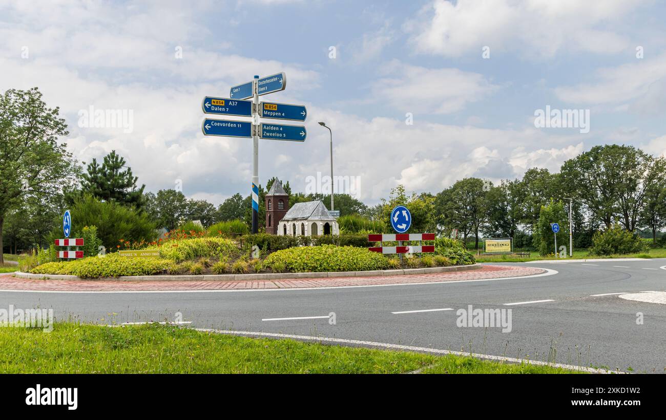 Oostwerhesselen, The Netherlands - July 11, 2024: Beautiful green ...