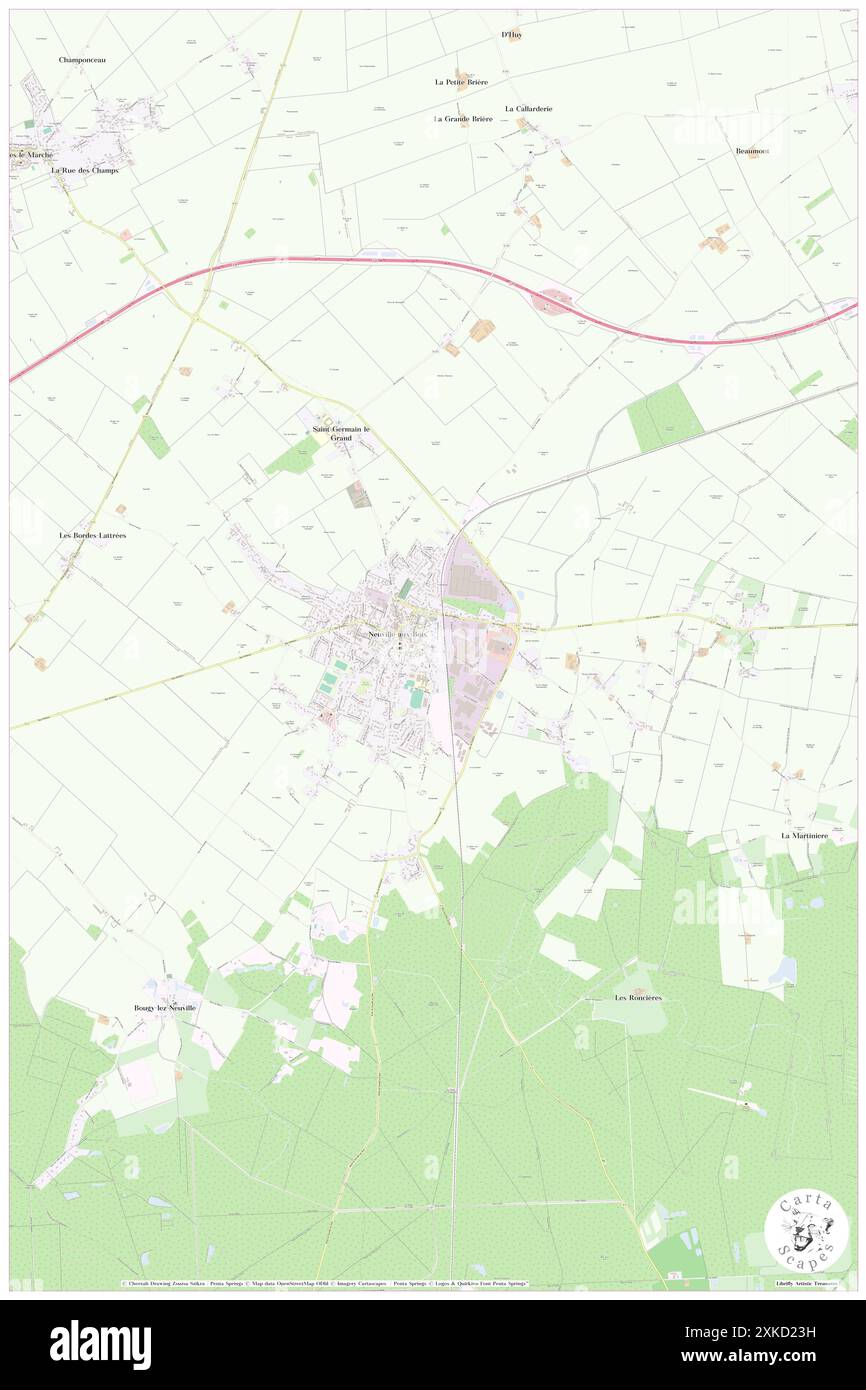 Neuville-aux-Bois, Loiret, FR, France, Centre, N 48 4' 12'', N 2 3' 14 ...