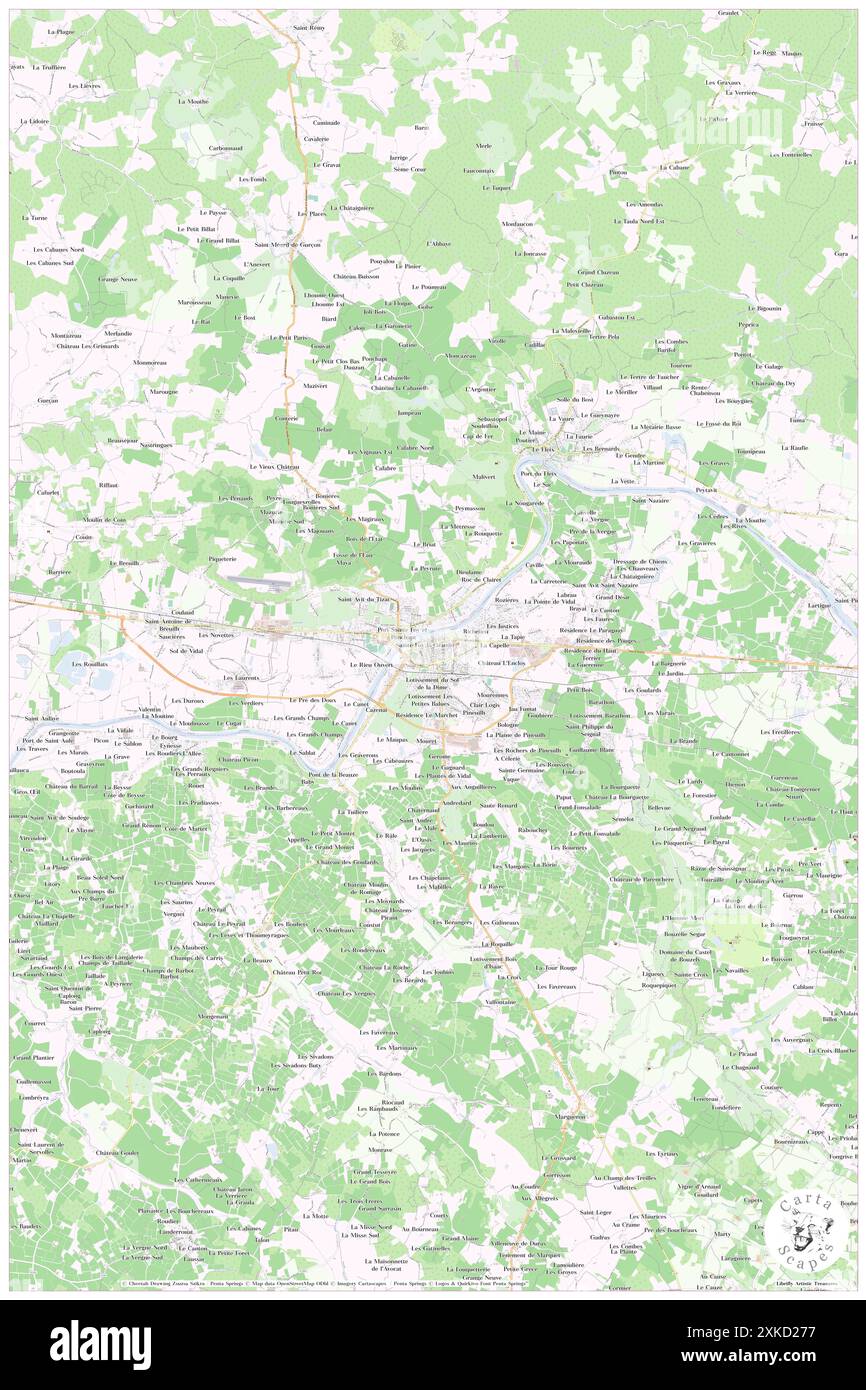 Sainte-Foy-la-Grande, Gironde, FR, France, Nouvelle-Aquitaine, N 44 50 ...