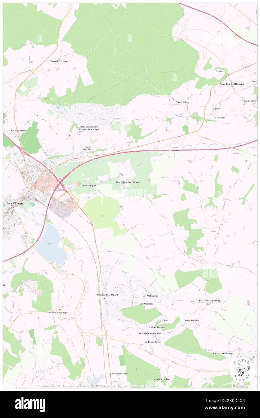 Saint-Julien-sur-Calonne, Calvados, FR, France, Normandy, N 49 17' 26 ...