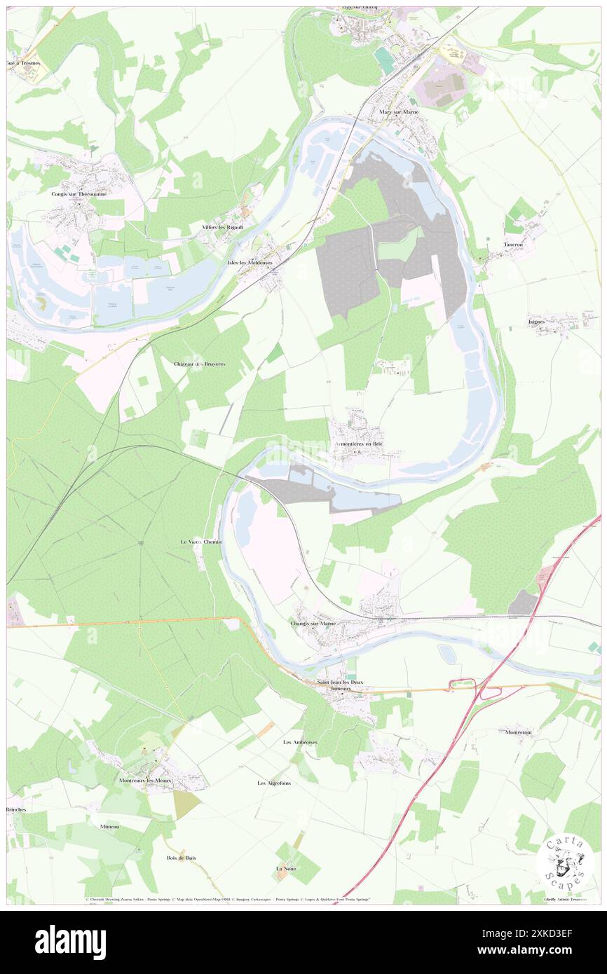 Armentieres-en-Brie, Seine-et-Marne, FR, France, Île-de-France, N 48 58 ...