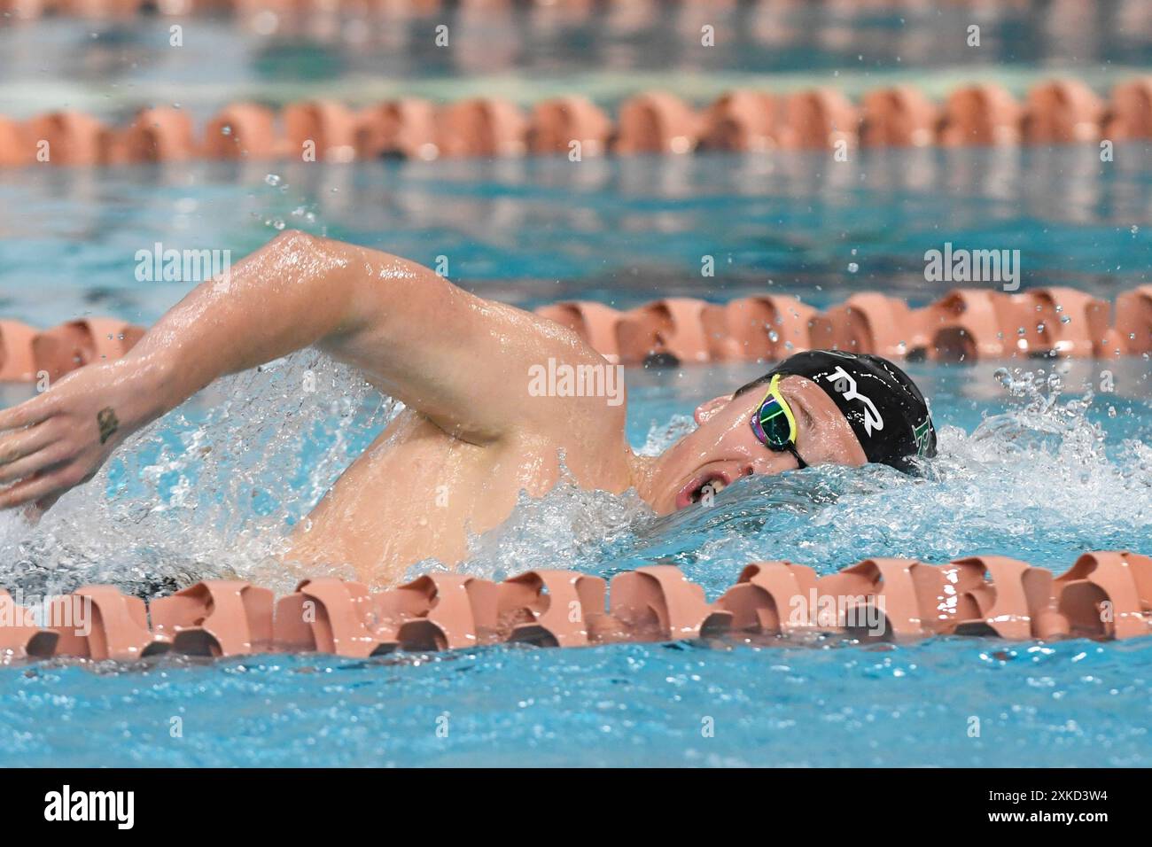 Reagan's Grant Lilly swims to a fourth place finish in the boys 500 ...