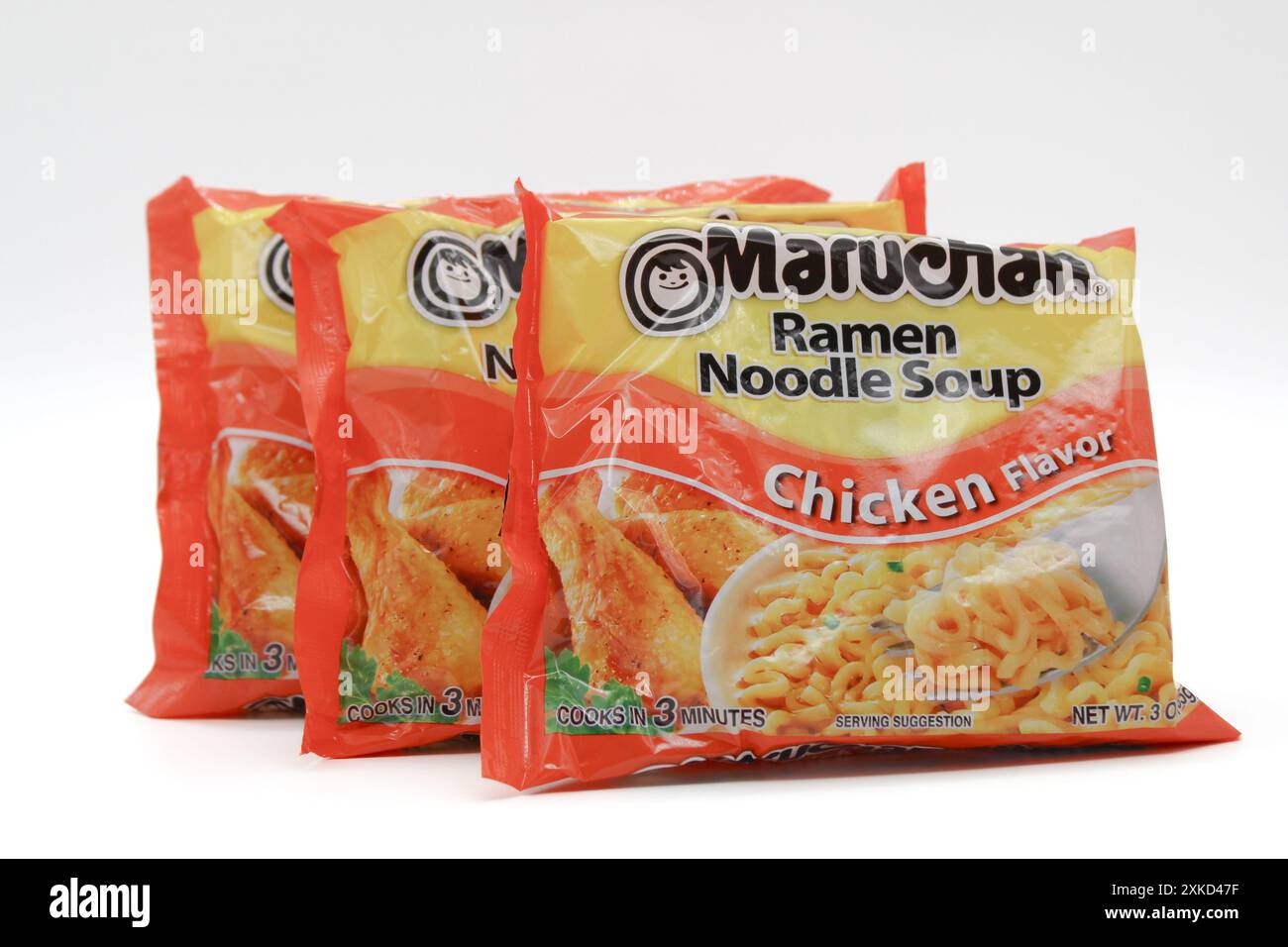 Maruchan instant noodle soup ramen packet Stock Photo - Alamy