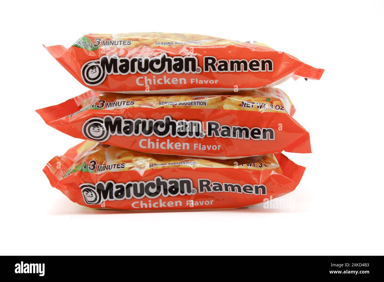 Asian food ramen instant Cut Out Stock Images & Pictures - Alamy