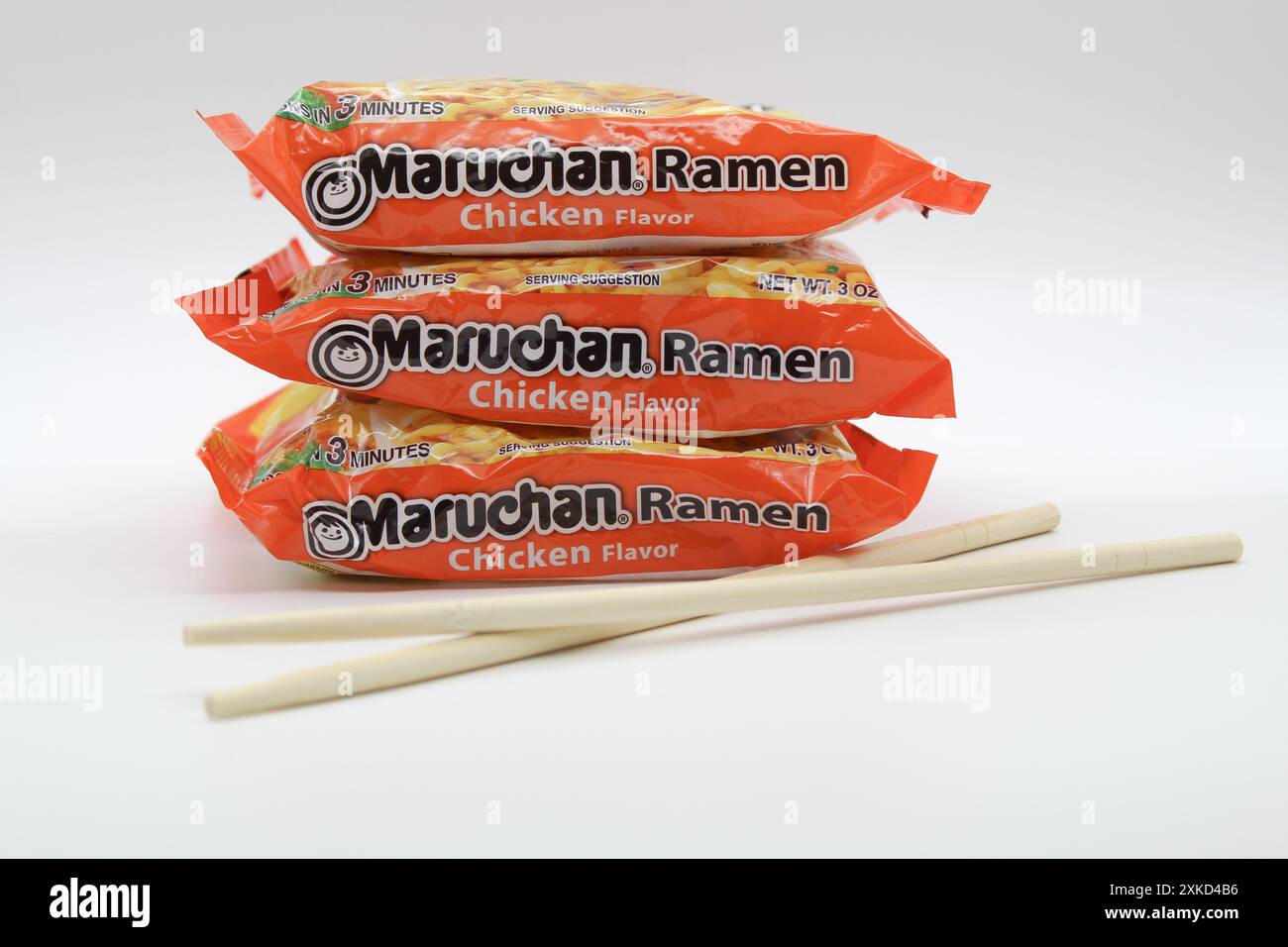 Maruchan instant noodle soup ramen packet Stock Photo - Alamy
