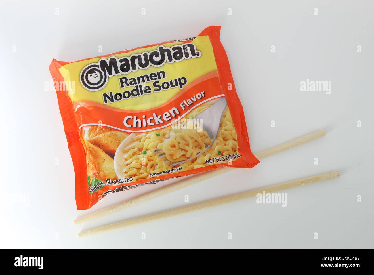 Maruchan instant noodle soup ramen packet Stock Photo - Alamy