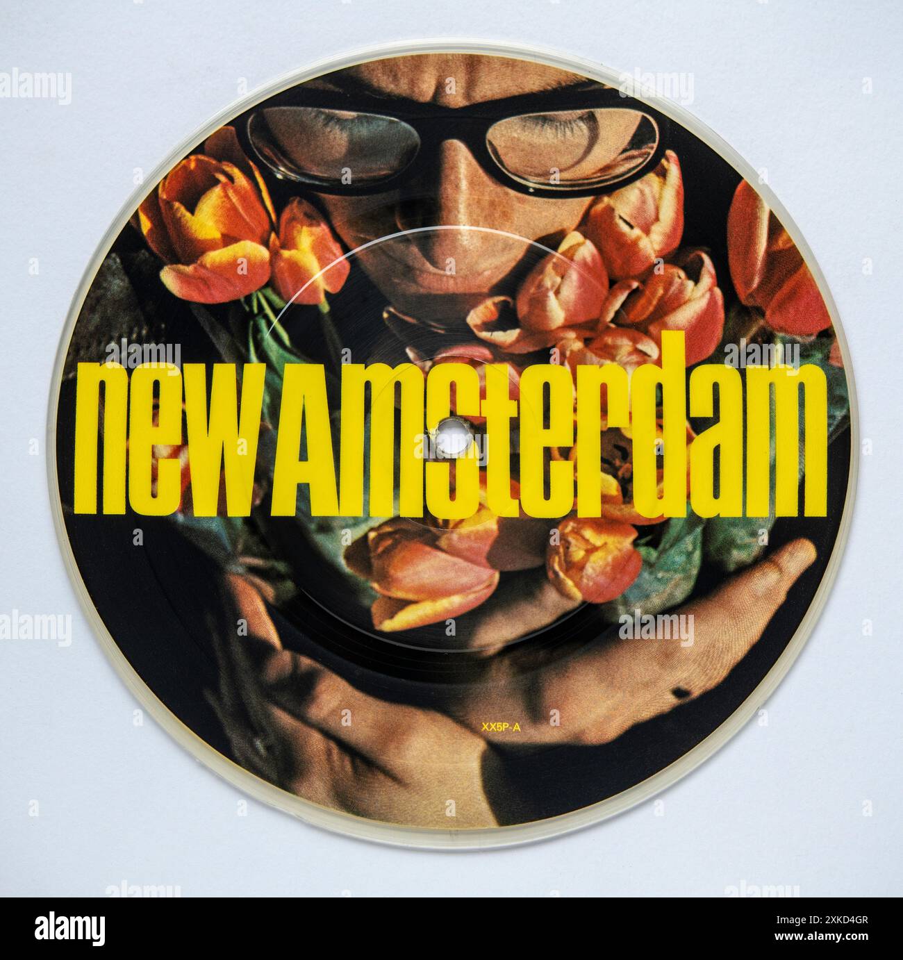 Picture disc of the seven inch New Amsterdam EP by Elvis Costello ...