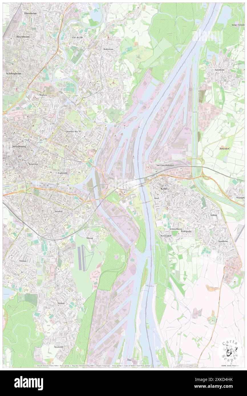 Port-du-Rhin, Bas-Rhin, FR, France, Grand Est, N 48 34' 25'', N 7 47 ...