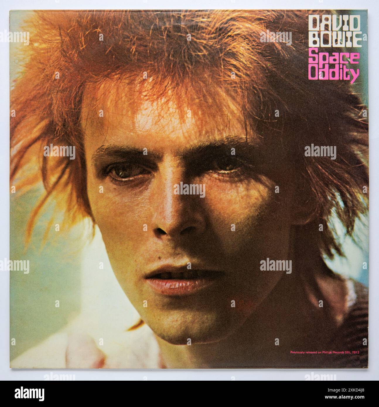 LP cover of Space Oddity, the second studio album by David Bowie, which ...