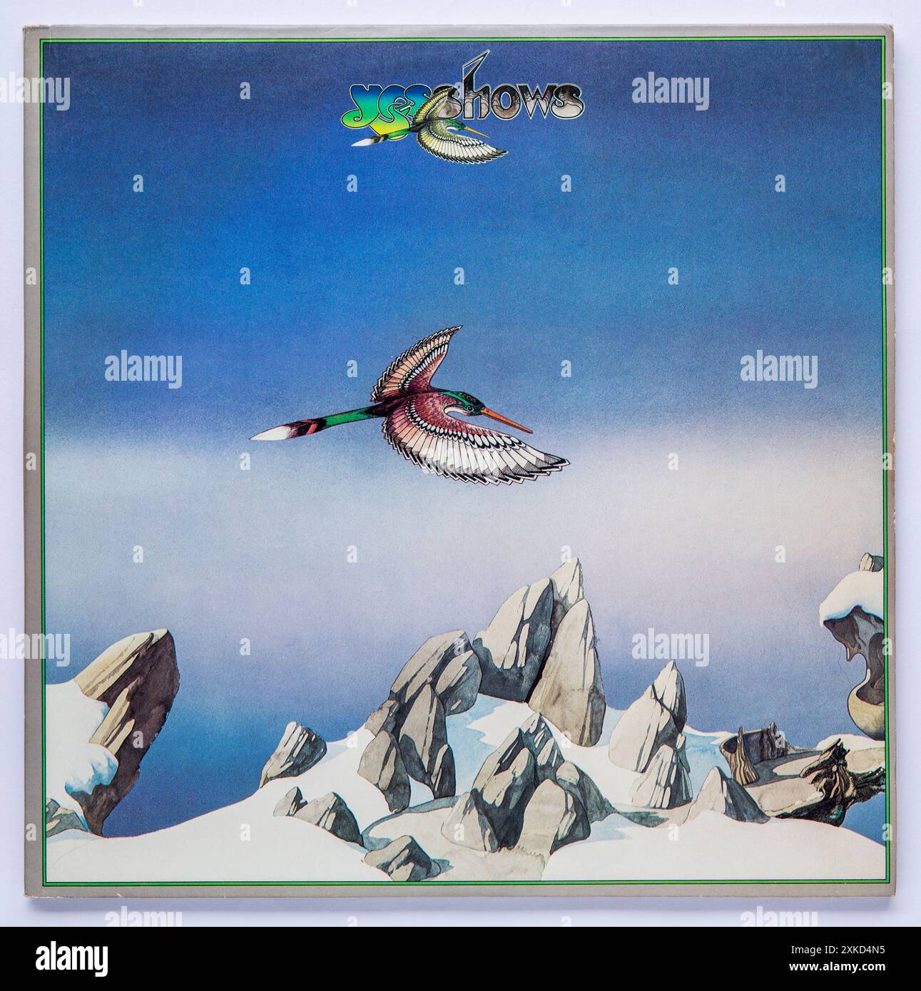 LP cover of Yesshows, the second live album by English progressive rock ...