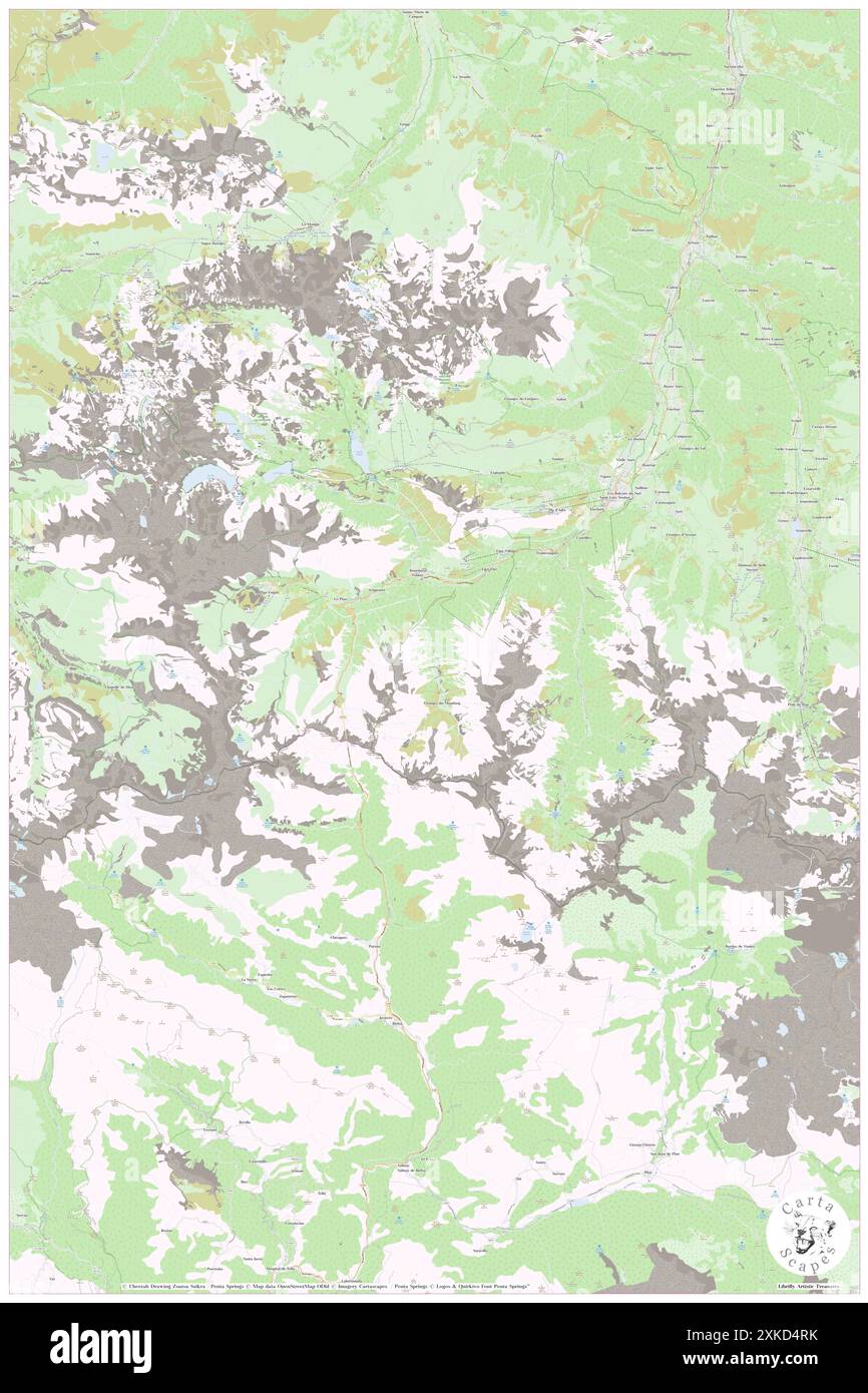 Saint-Lary-Soulan, Hautes-Pyrénées, FR, France, Occitanie, N 42 48' 56 ...