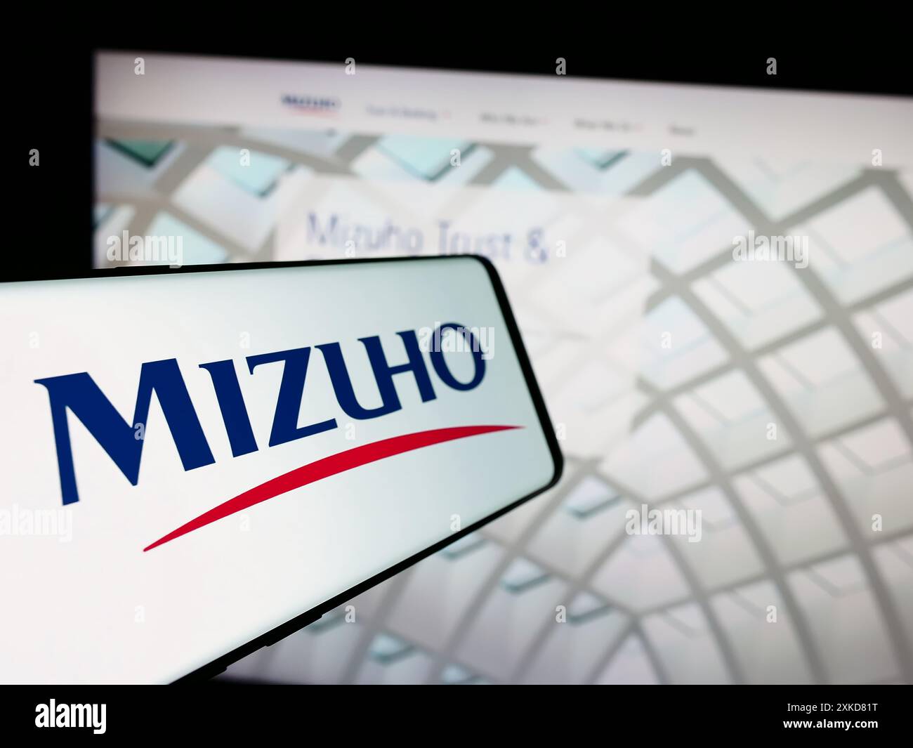 Mizuho bank logo hi-res stock photography and images - Alamy