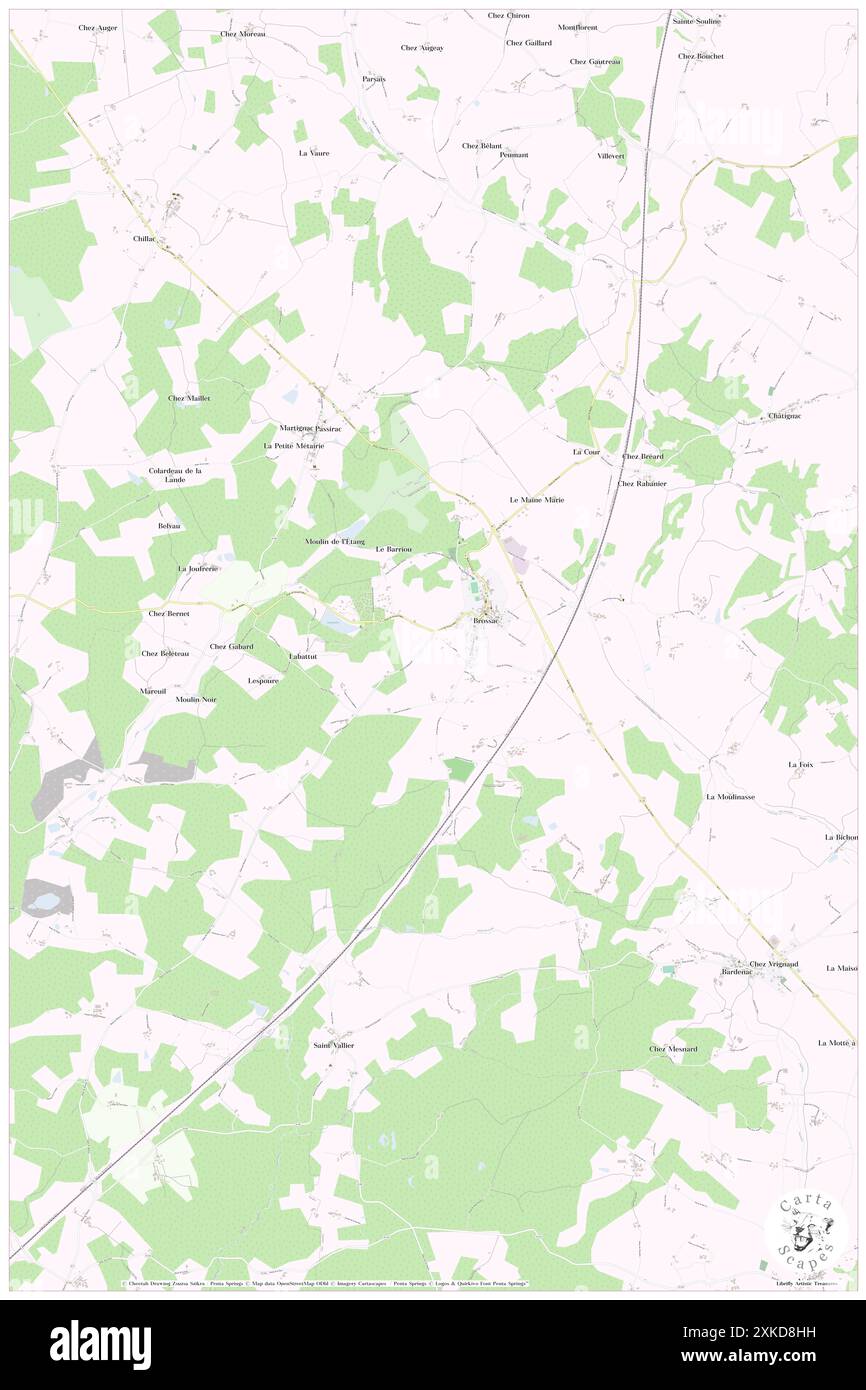 Brossac, Charente, FR, France, Nouvelle-Aquitaine, N 45 19' 51'', S 0 2 ...