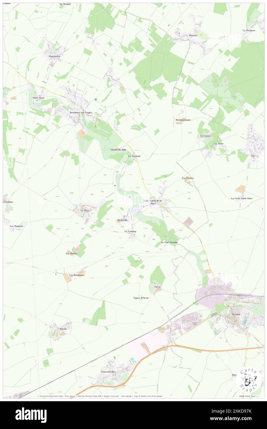 Saint-Lubin-de-la-Haye, Eure-et-Loir, FR, France, Centre, N 48 49' 9 ...