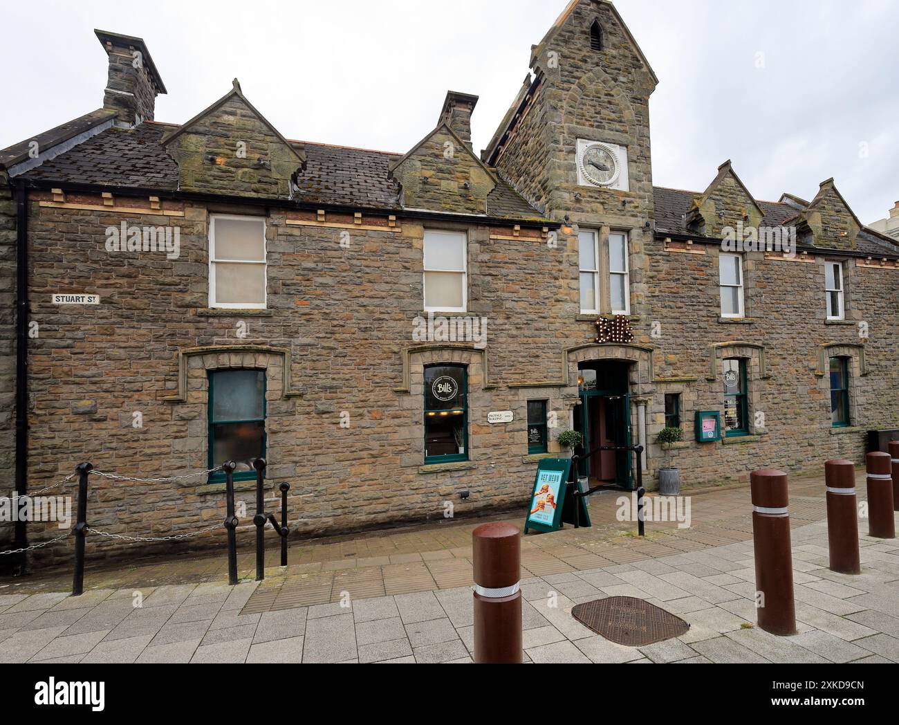 Bill's Restaurant, Pilotage Building, Stuart St, Cardiff, Wales, UK ...