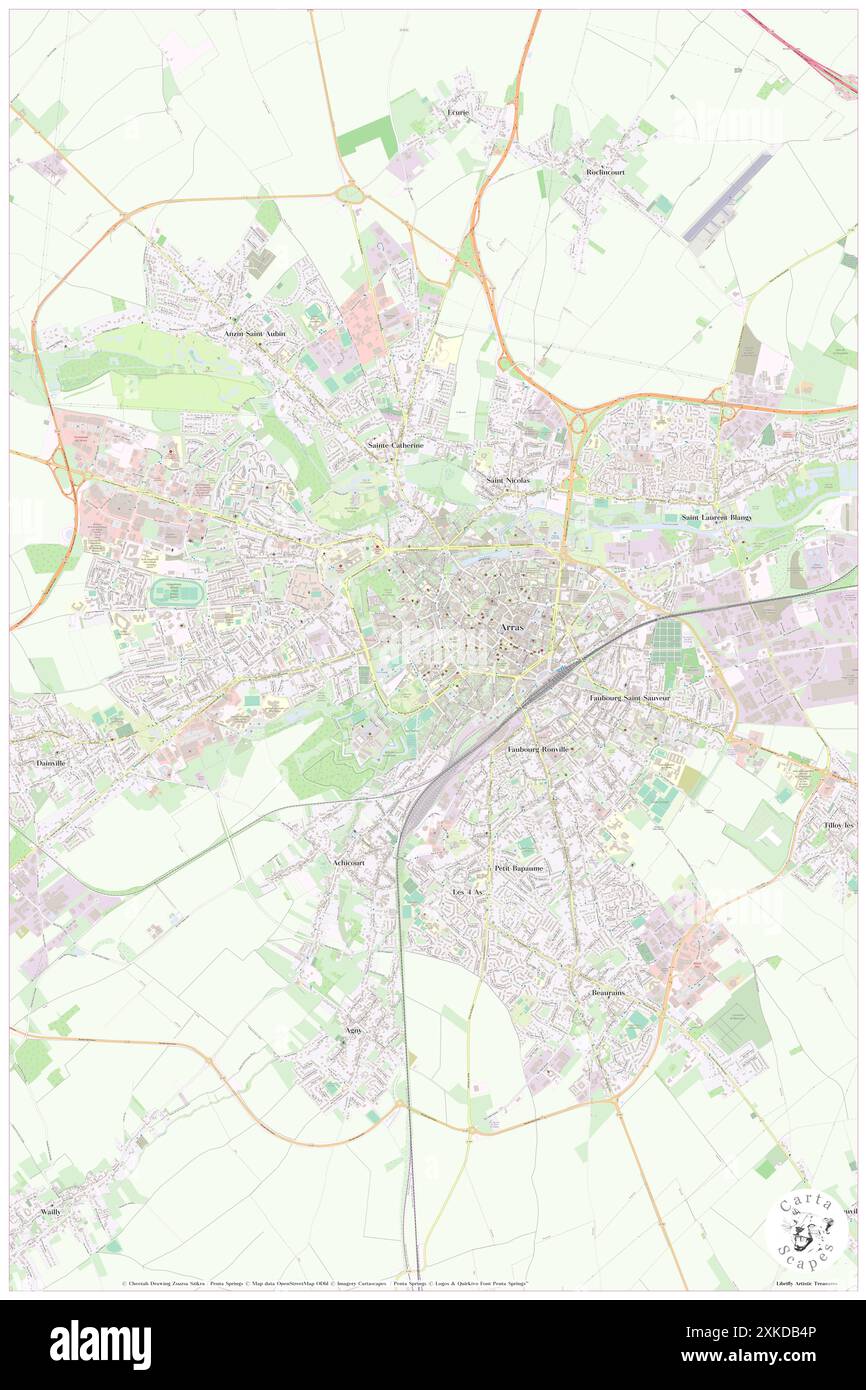 Arras, Pas-de-Calais, FR, France, Hauts-de-France, N 50 17' 21'', N 2 ...