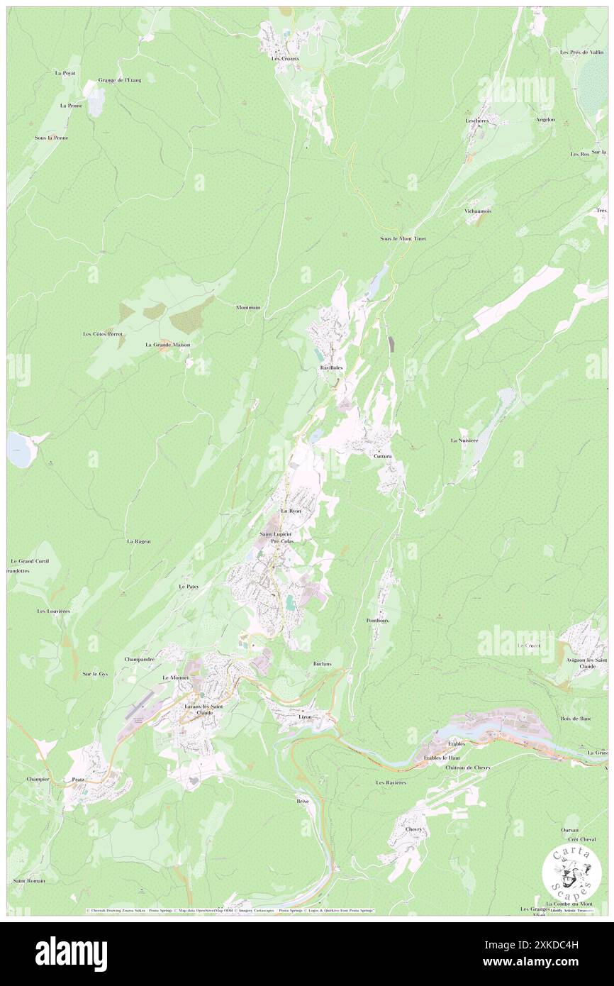 Coteaux du Lizon, Jura, FR, France, Bourgogne-Franche-Comté, N 46 23 ...