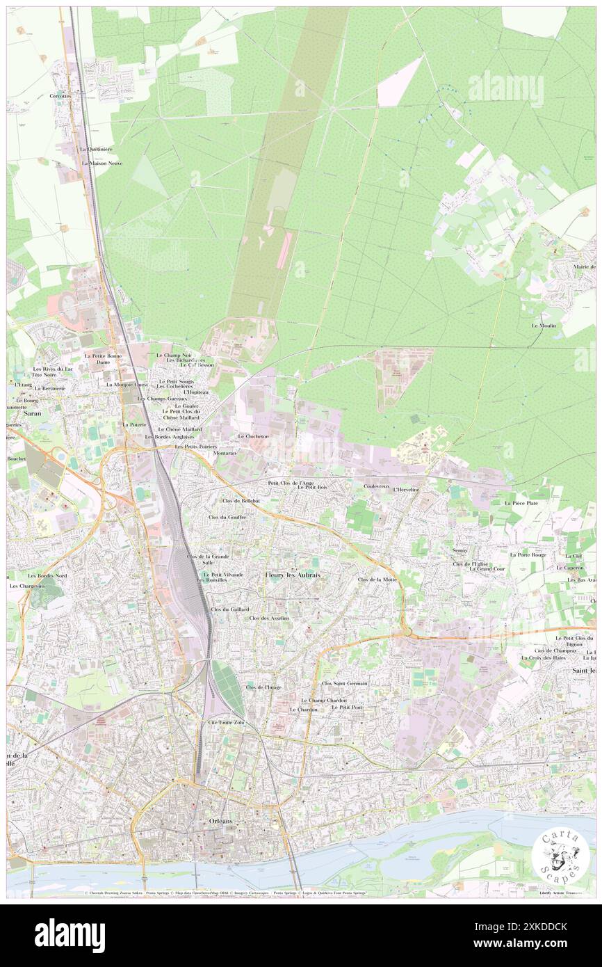 Fleury-les-Aubrais, Loiret, FR, France, Centre, N 47 55' 54'', N 1 55 ...