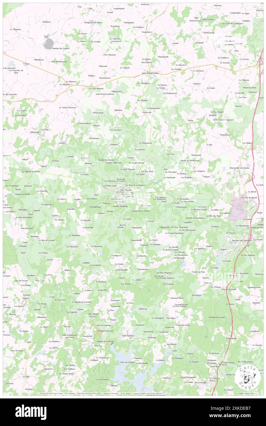 Chateauponsac, Haute-Vienne, FR, France, Nouvelle-Aquitaine, N 46 8' 2 ...