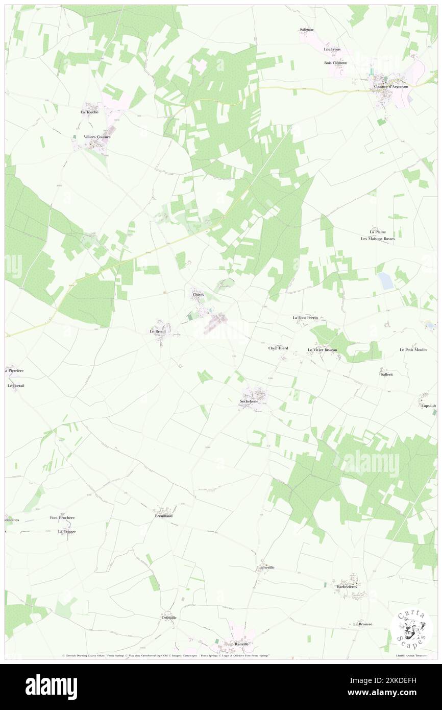 Chives, Charente-Maritime, FR, France, Nouvelle-Aquitaine, N 45 57' 29 ...