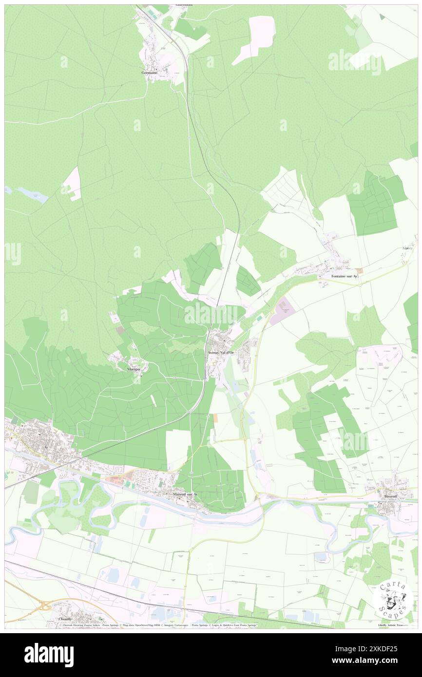 Val dor map Cut Out Stock Images & Pictures - Alamy