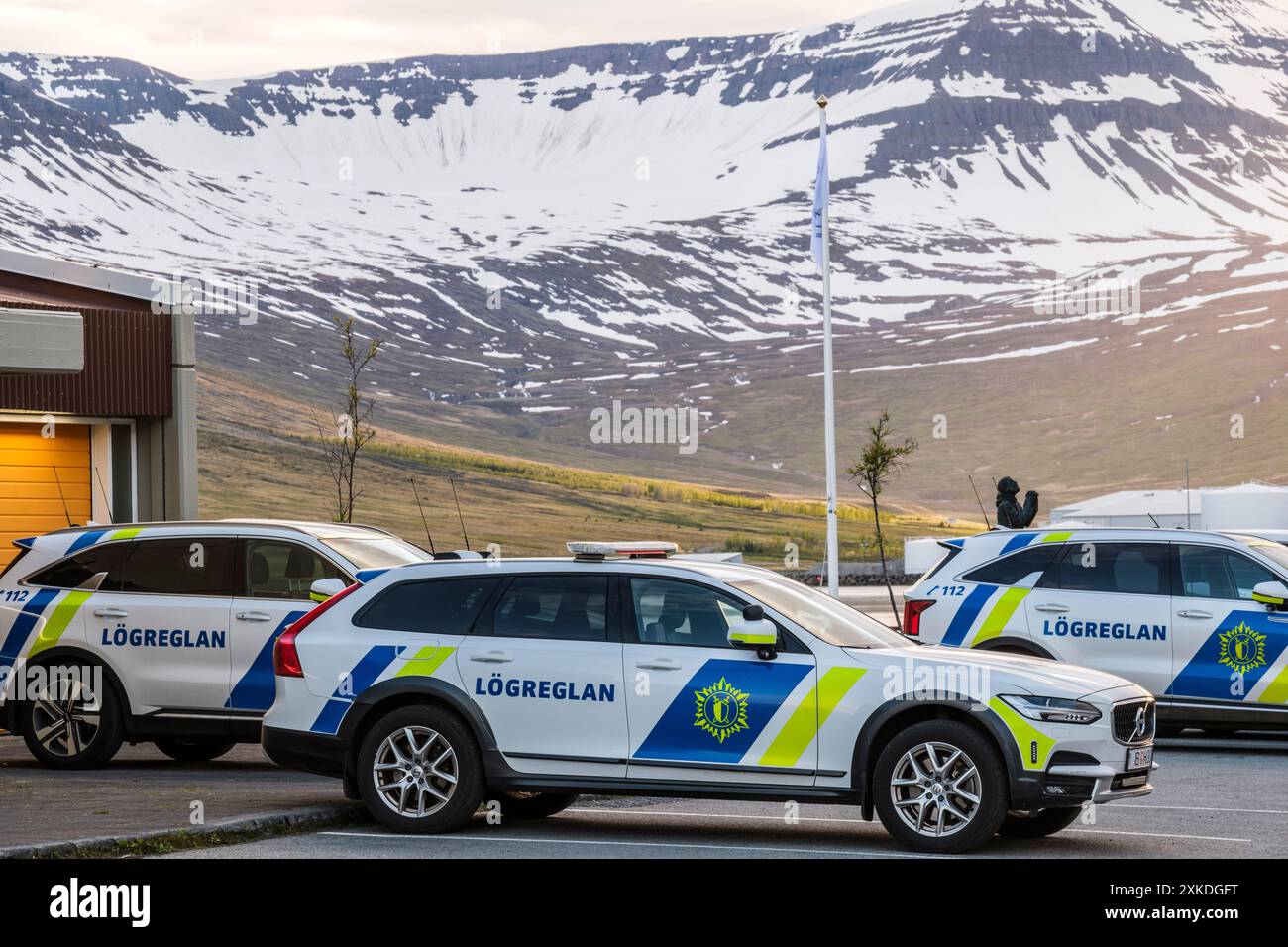 Iceland police car hi-res stock photography and images - Alamy