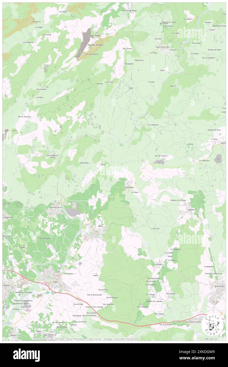 Puechabon, Hérault, FR, France, Occitanie, N 43 42' 51'', N 3 37' 4 ...