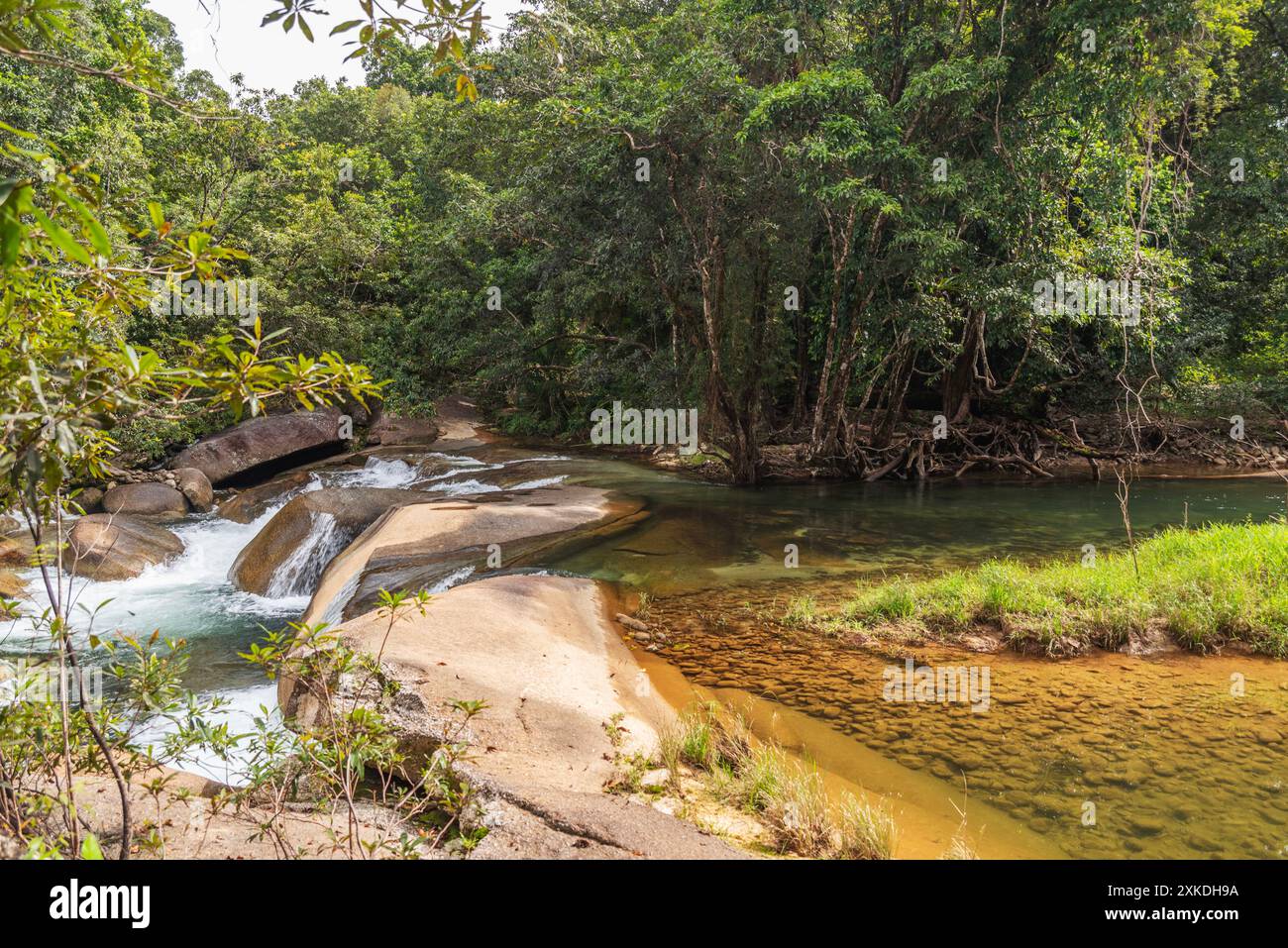 Picturesque Babinda Boulders and creek, Queensland, Australia. Babinda ...