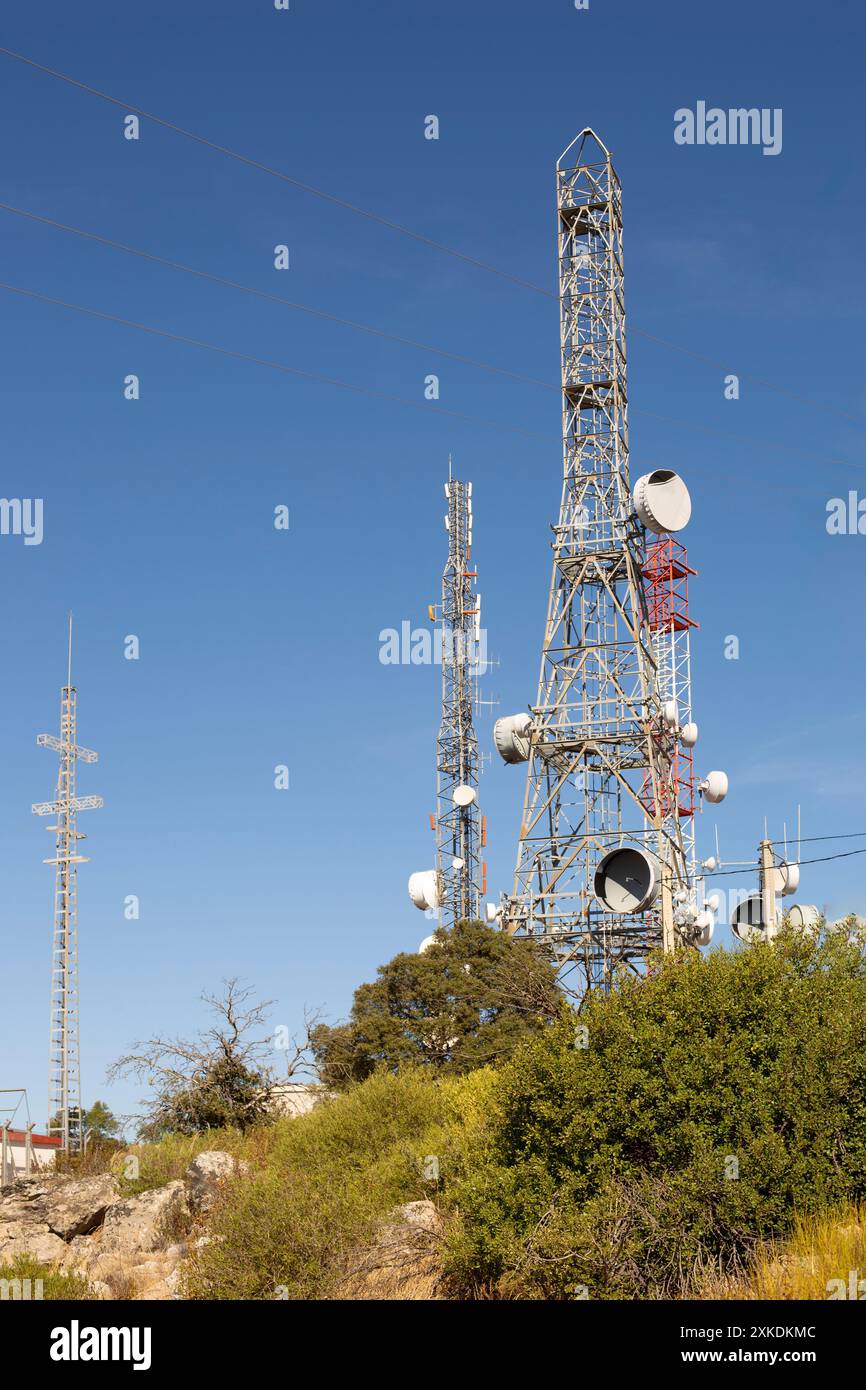 Surrounded by digital information hi-res stock photography and images ...