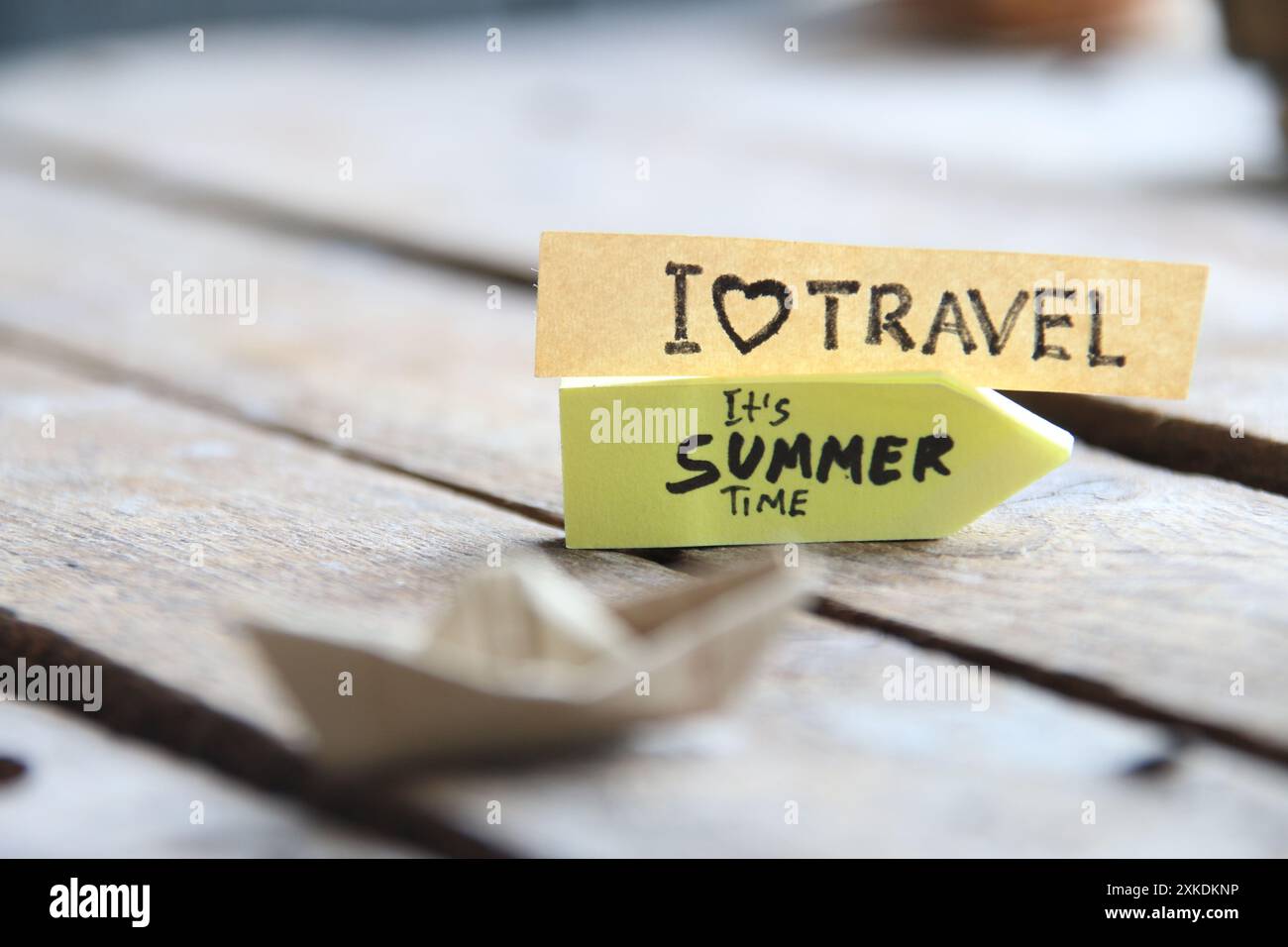 Its Summer time. Background for travel and vacation Stock Photo - Alamy