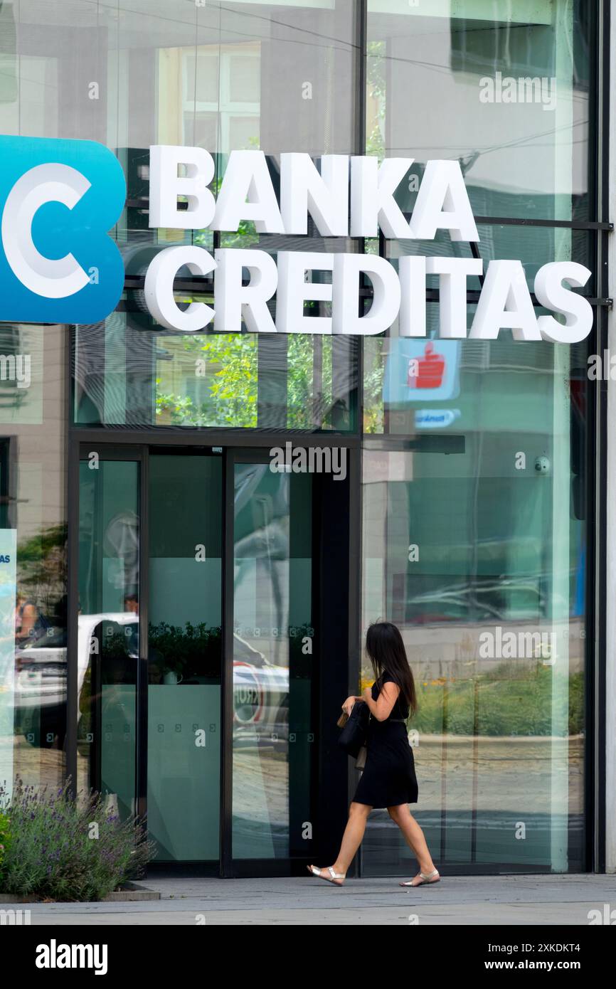 Banka Creditas Logo Company Stock Photo - Alamy