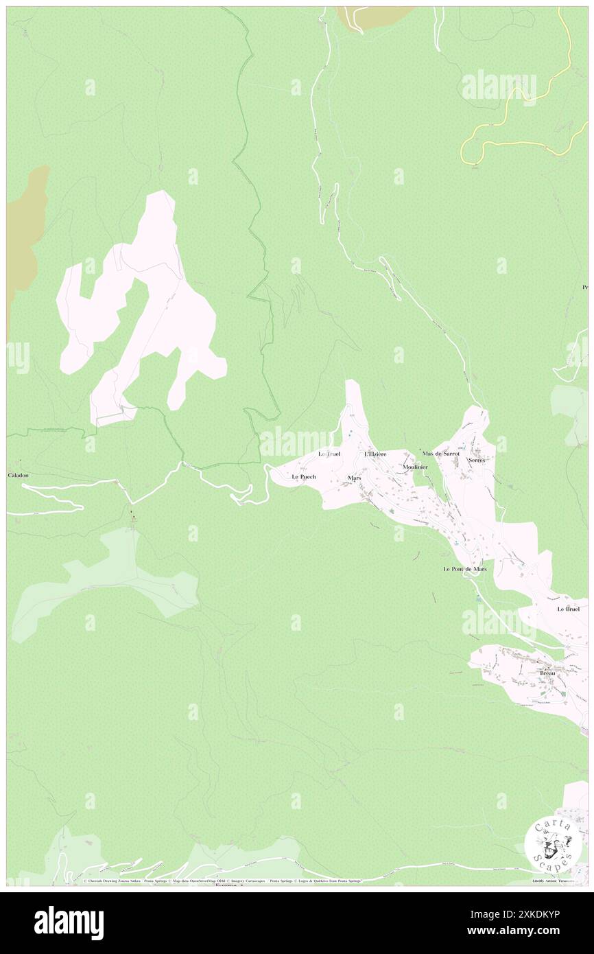 Geographical Maps Of The Planet Mars