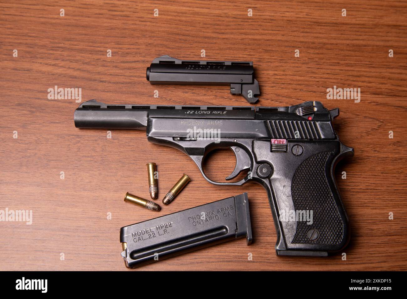 Phoenix Arms Model HP22 .22 Pistol Stock Photo - Alamy