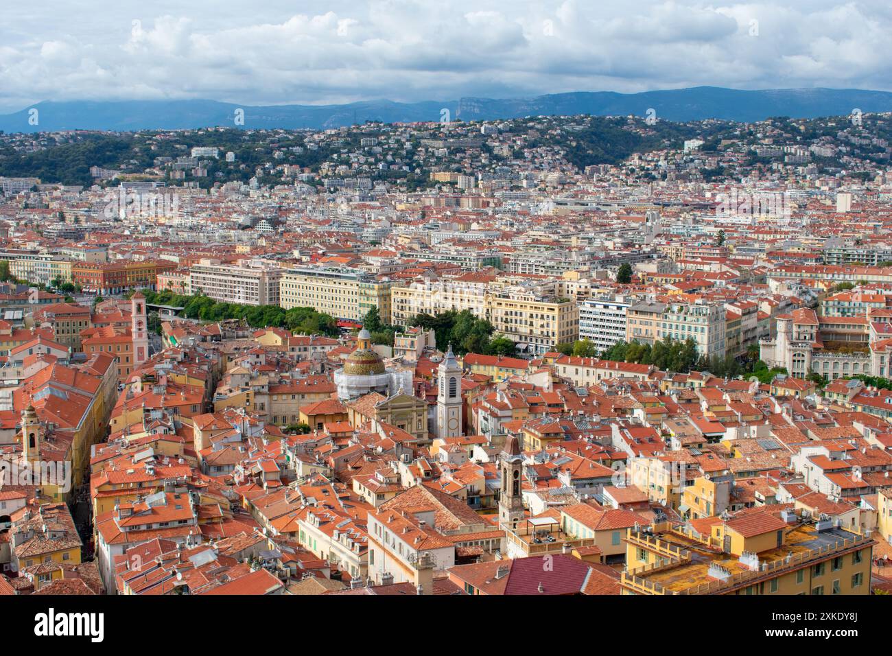 Aerial view of cannes, france hi-res stock photography and images - Alamy