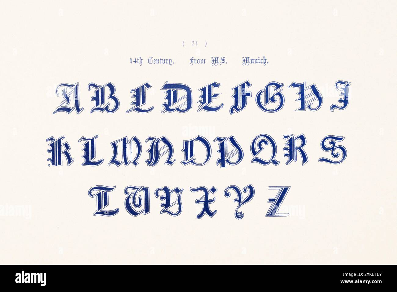 Medieval illuminated letter hi-res stock photography and images - Alamy