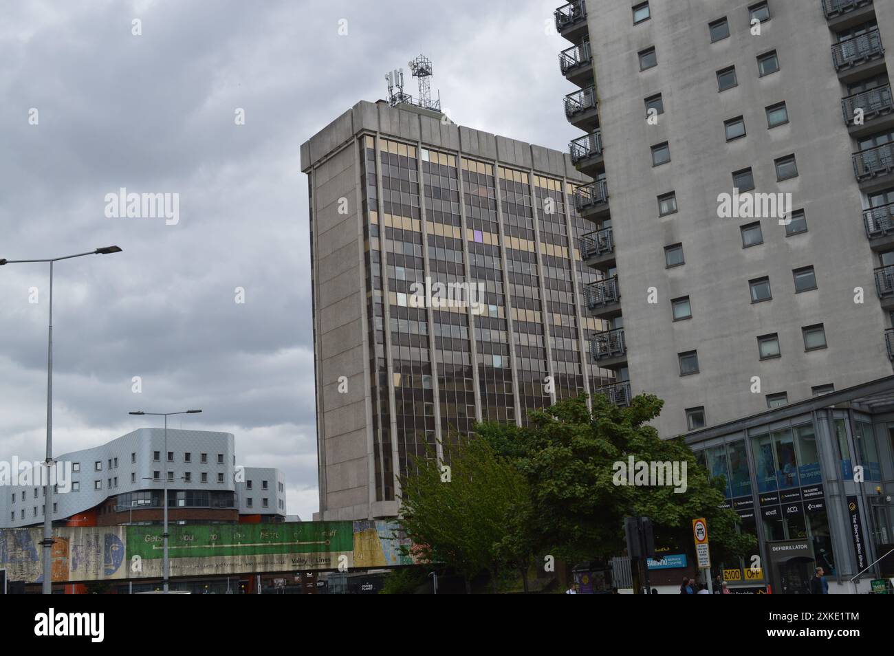 Cardiff landmark brunel house hi-res stock photography and images - Alamy