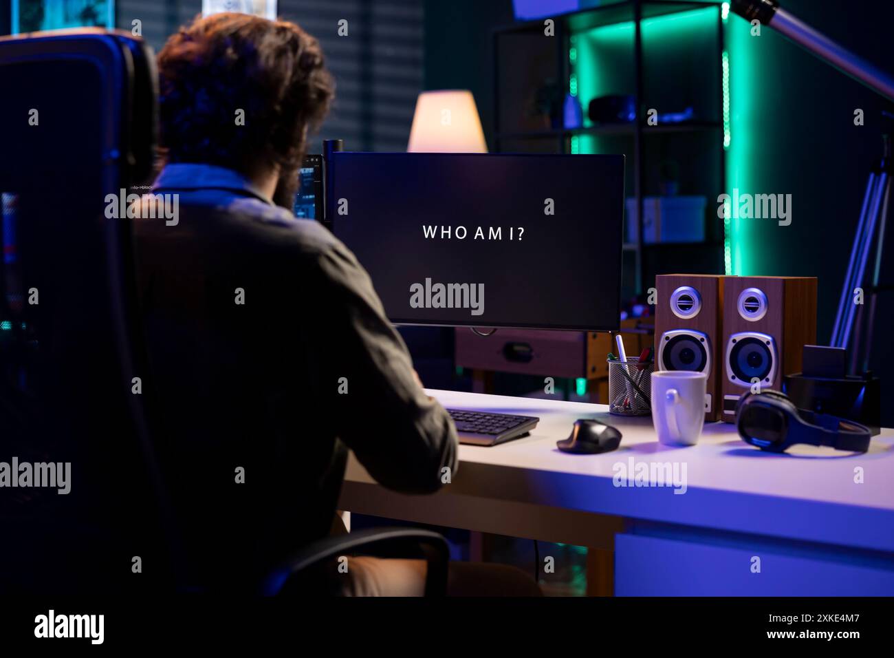 Programmer being asked existential questions by awaken AI gaining ...