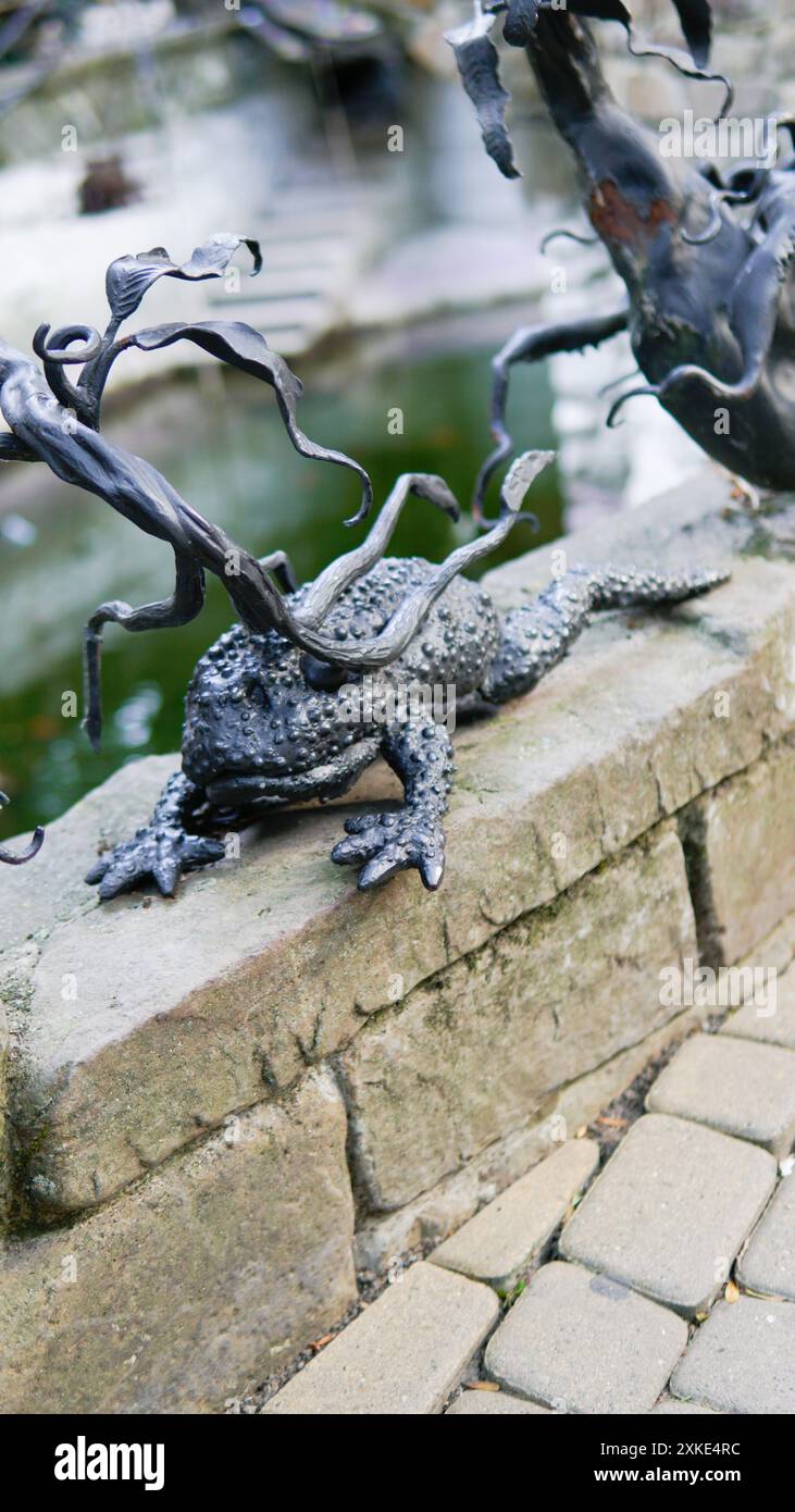 antique sculpture ancient park old fountain water landmark monument ...