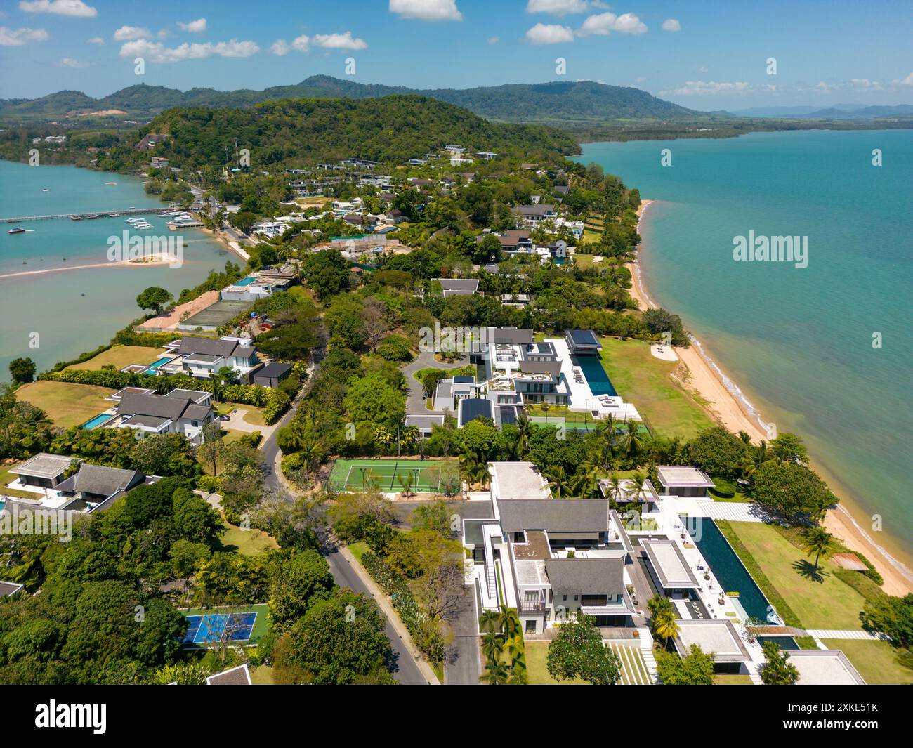 Phuket thailand beach sea aerial hi-res stock photography and images ...