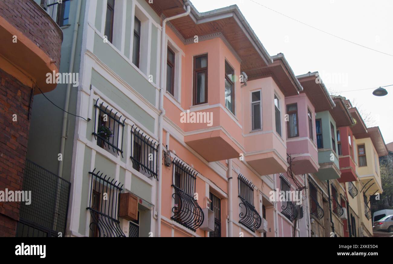 architectural Example of outstanding Turkish Traditional houses Stock ...