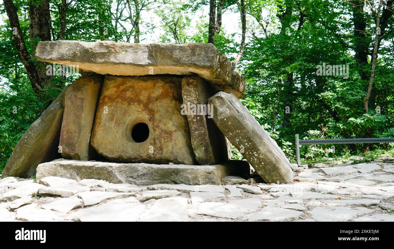 old gelenjik rock stone ancient historic dolmen landmark tomb ...