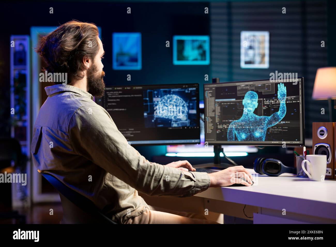 Turing test ai human hi-res stock photography and images - Alamy